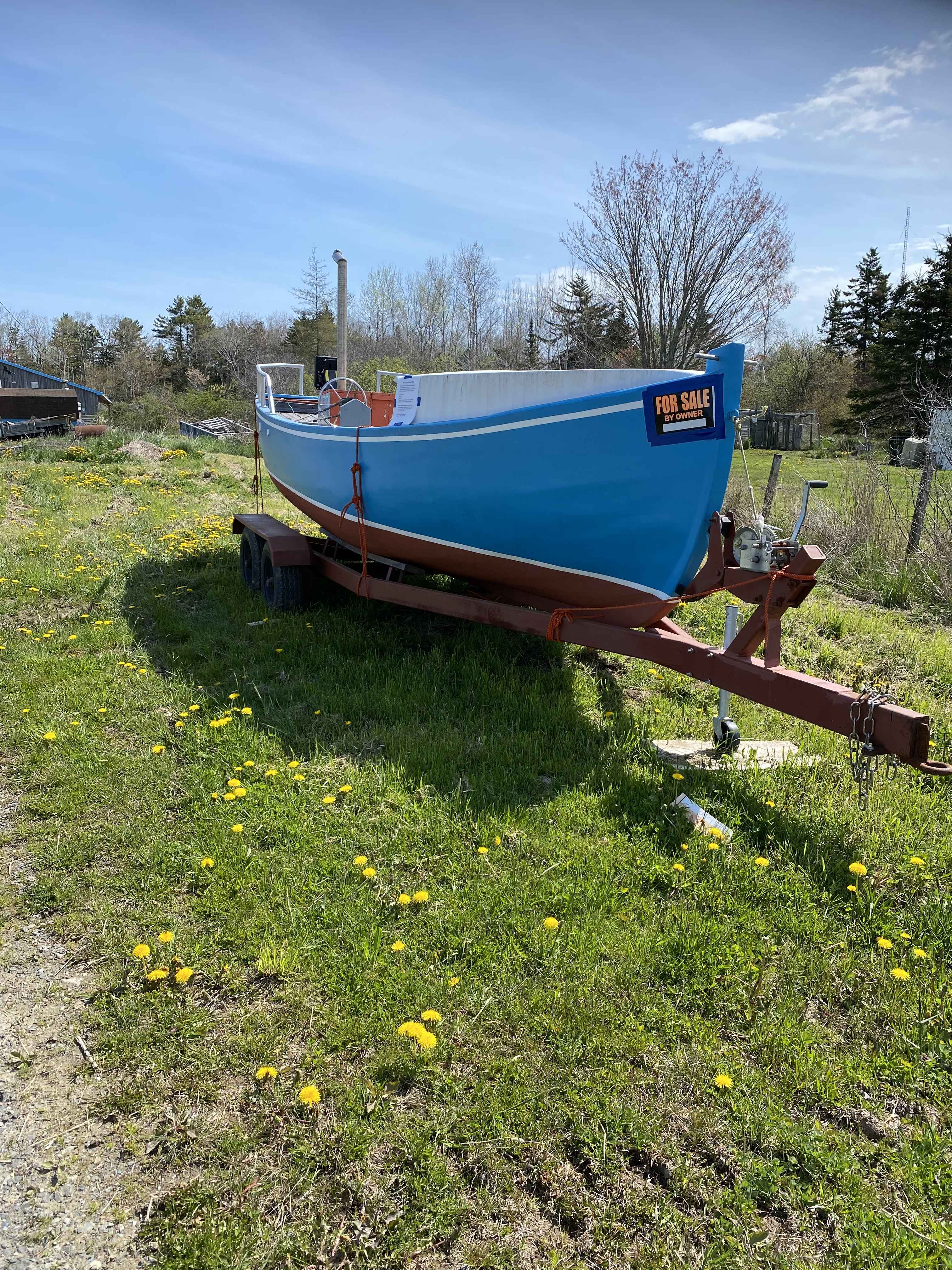 Troys Marine Broker 1950-1960 20'6'' Foot, fogo Island Lobster boat